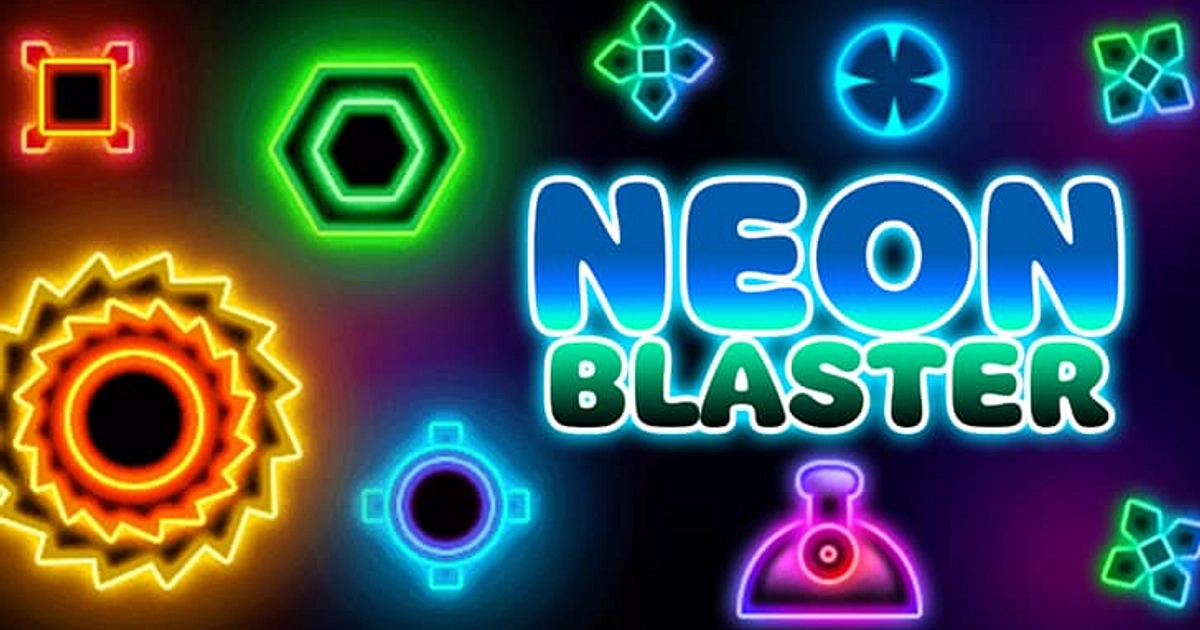 Neon Blaster - Free online games on Bgames.com!