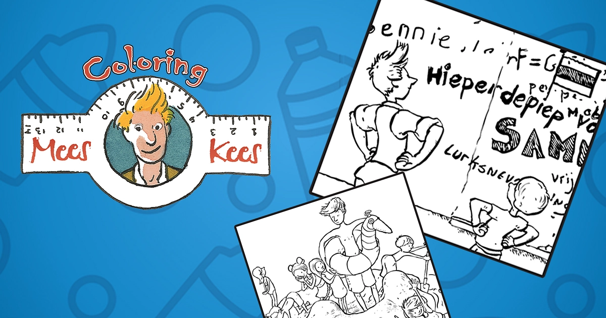 Coloring Mees Kees - Free online games on Bgames.com!