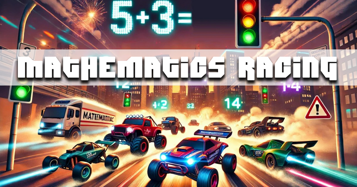 Mathematics Racing - Free online games on Bgames.com!