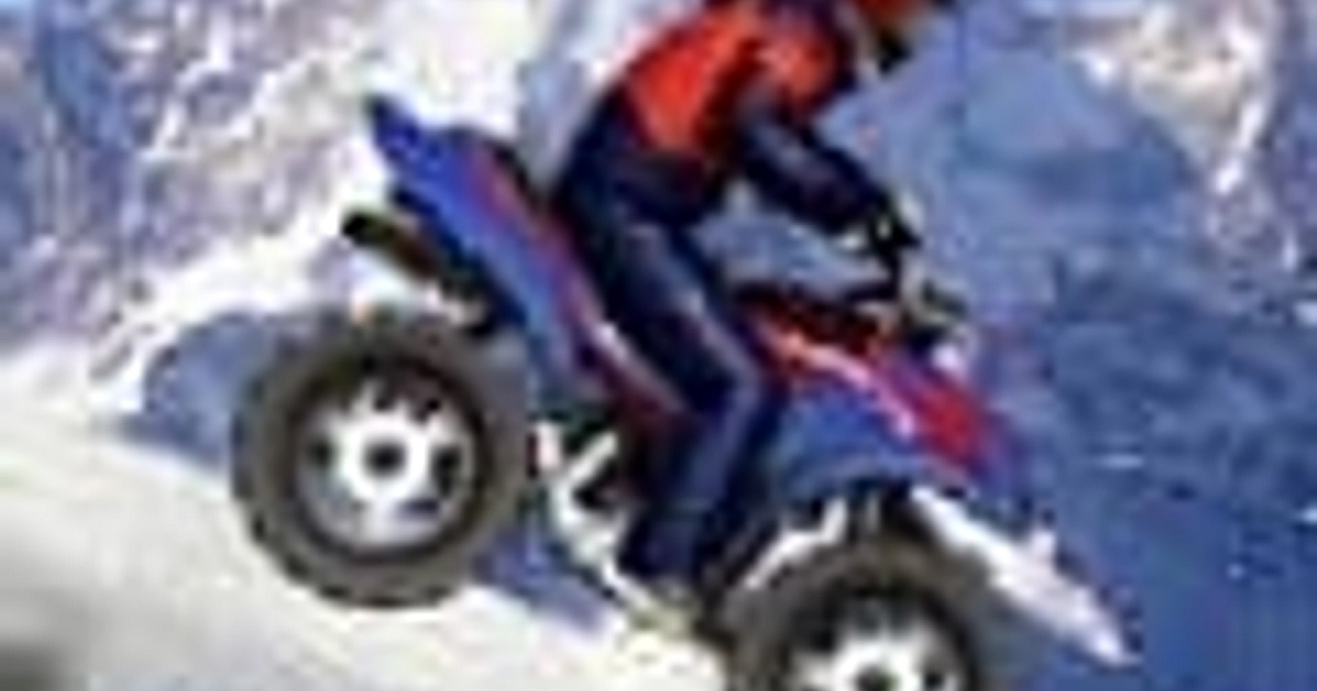 Winter ATV - Free online games on Bgames.com!
