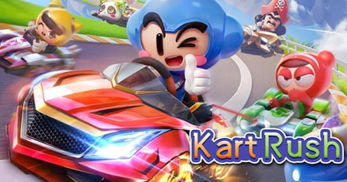 Kart Rush - Free online games on Bgames.com!