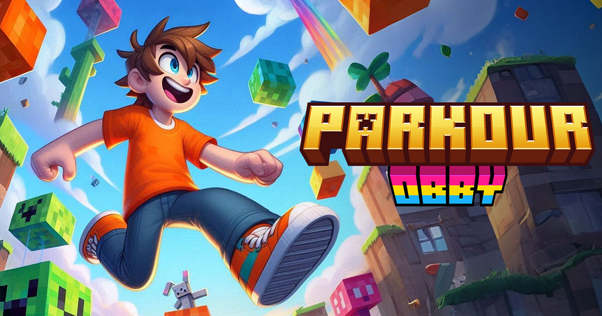 Parkour Obby - Free online games on Bgames.com!