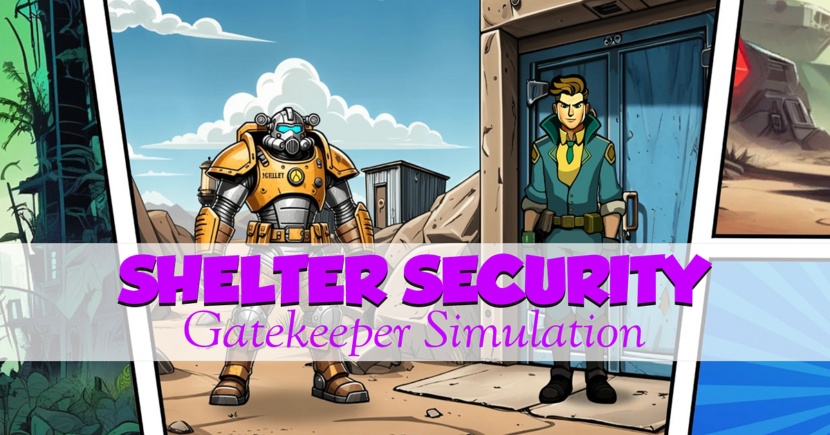 Shelter Security: Gatekeeper Simulation - Free online games on Bgames.com!