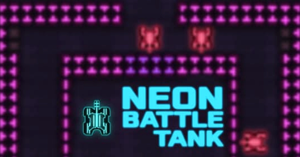 Neon Battle Tank - Free online games on Bgames.com!