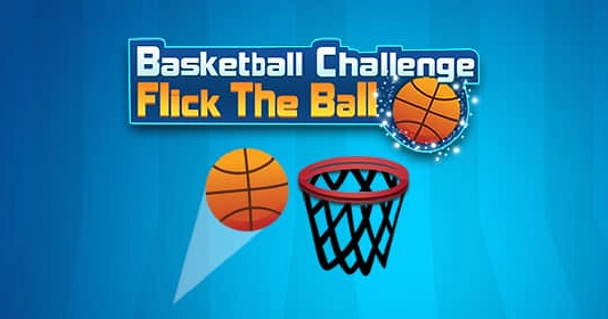 Basketball Challenge Flick The Ball - Free online games on Bgames.com!