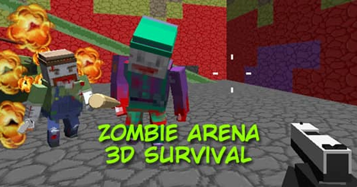 Zombie Arena 3D Survival - Free online games on Bgames.com!