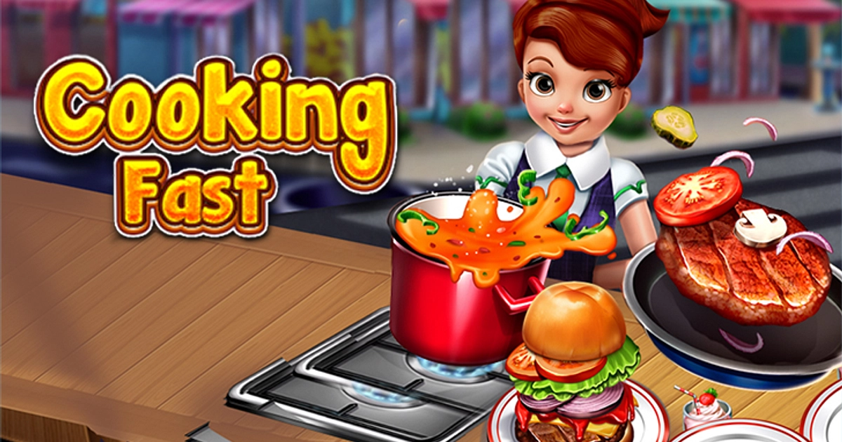 Cooking Fast: Hotdogs and Burgers - Free online games on Bgames.com!