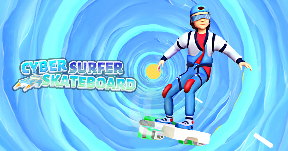 Cyber Surfer Skateboard - Free online games on Bgames.com!