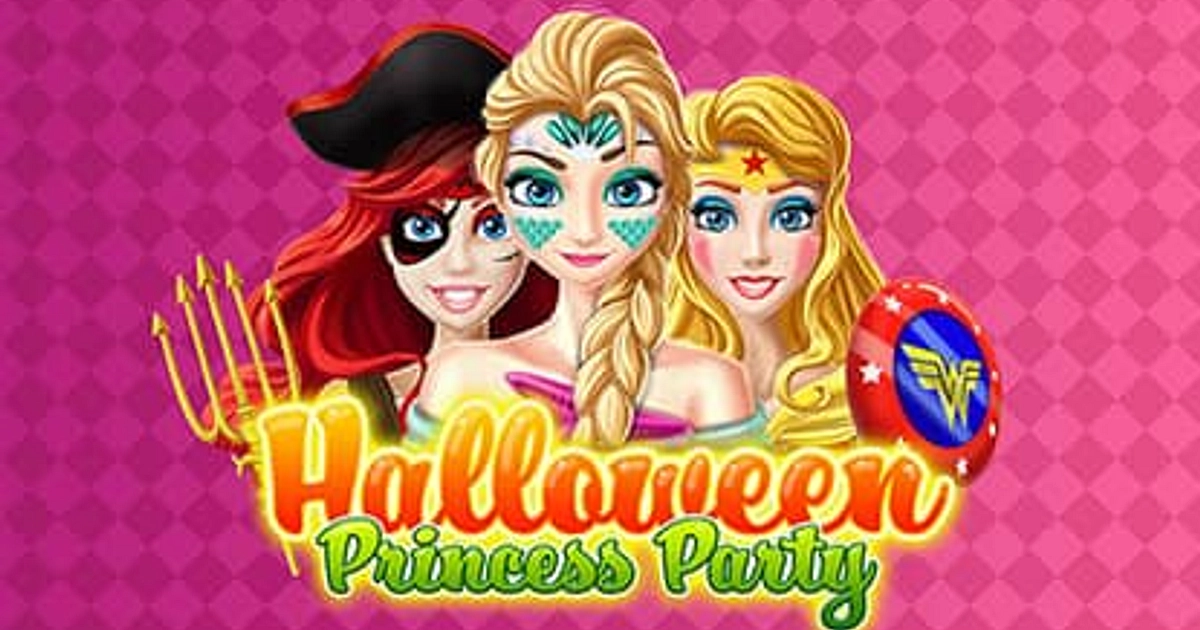 Halloween Princess Party - Free online games on Bgames.com!