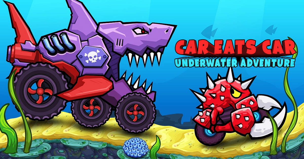 Car Eats Car: Underwater Adventure - Free online games on Bgames.com!