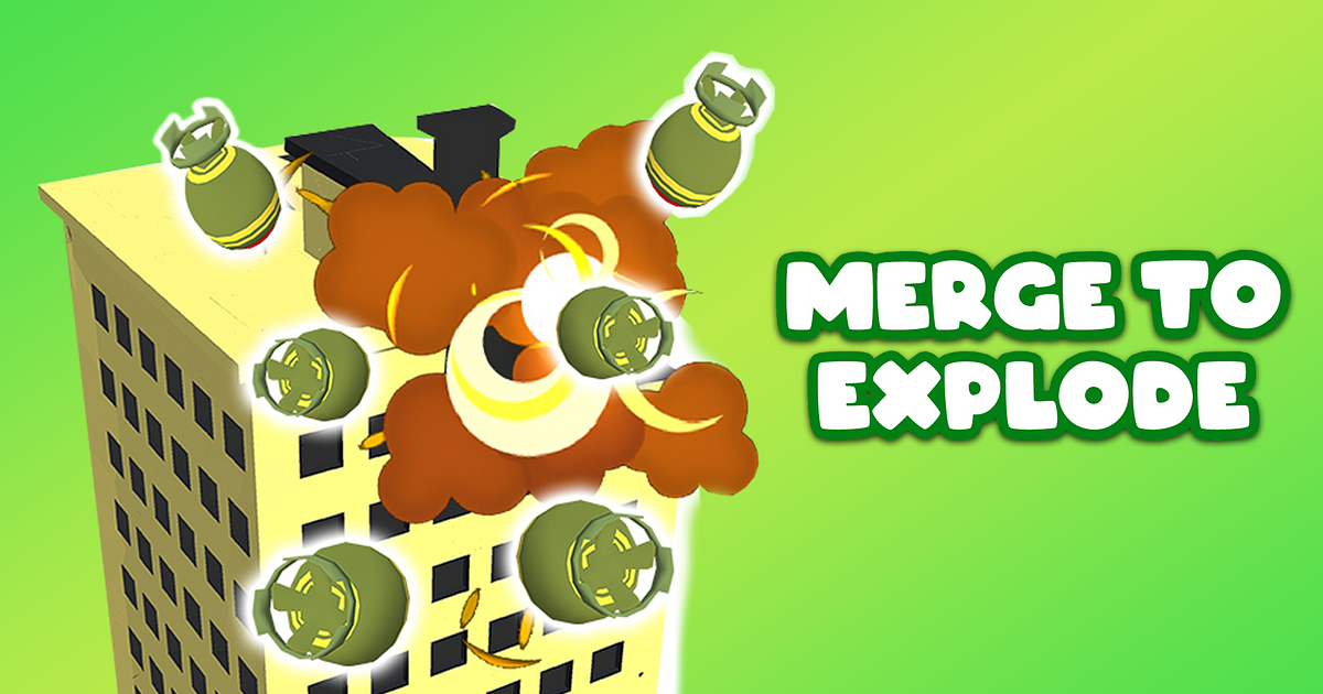 Merge to Explode - Free online games on Bgames.com!