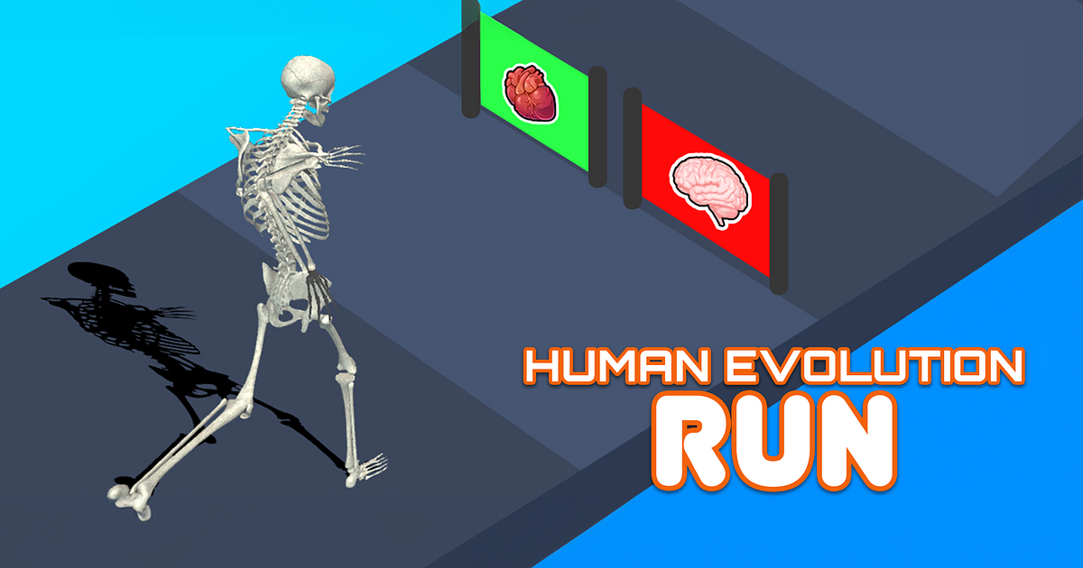 Human Evolution Run - Free online games on Bgames.com!