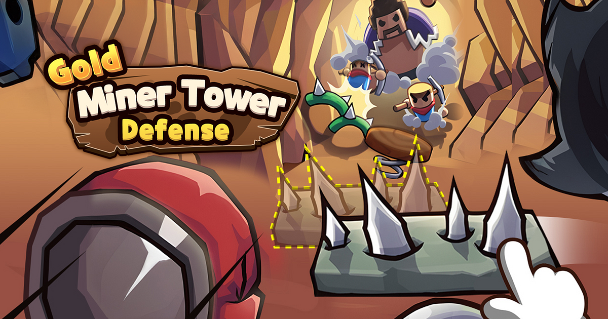 Gold Miner Tower Defense - Free online games on Bgames.com!