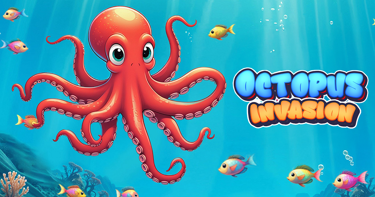 Octopus Invasion - Free online games on Bgames.com!
