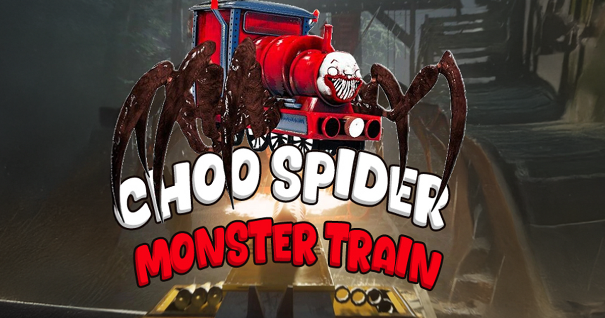 Choo Choo Spider Monster Train - Free online games on Bgames.com!
