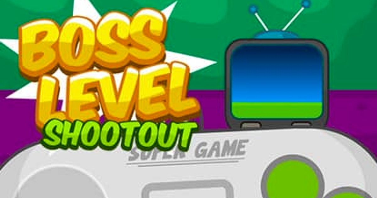 Boss Level Shootout - Free online games on Bgames.com!