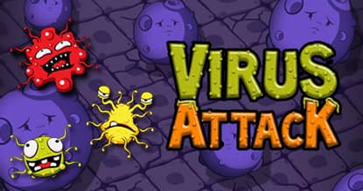 Virus Attack - Free online games on Bgames.com!