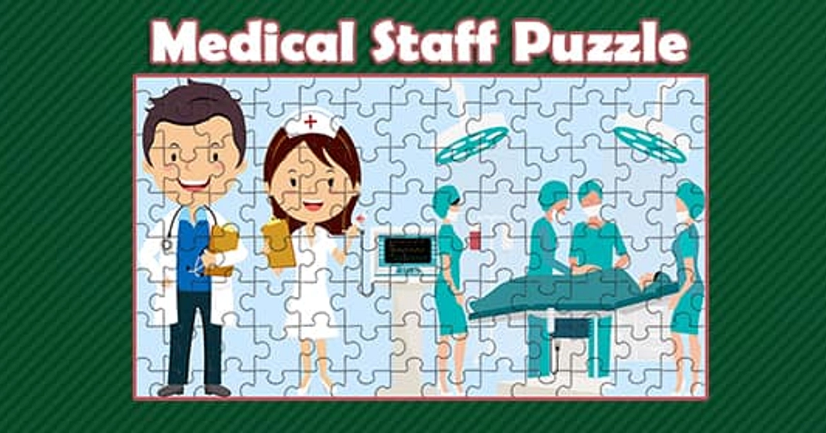 Medical Staff Puzzle - Free online games on Bgames.com!