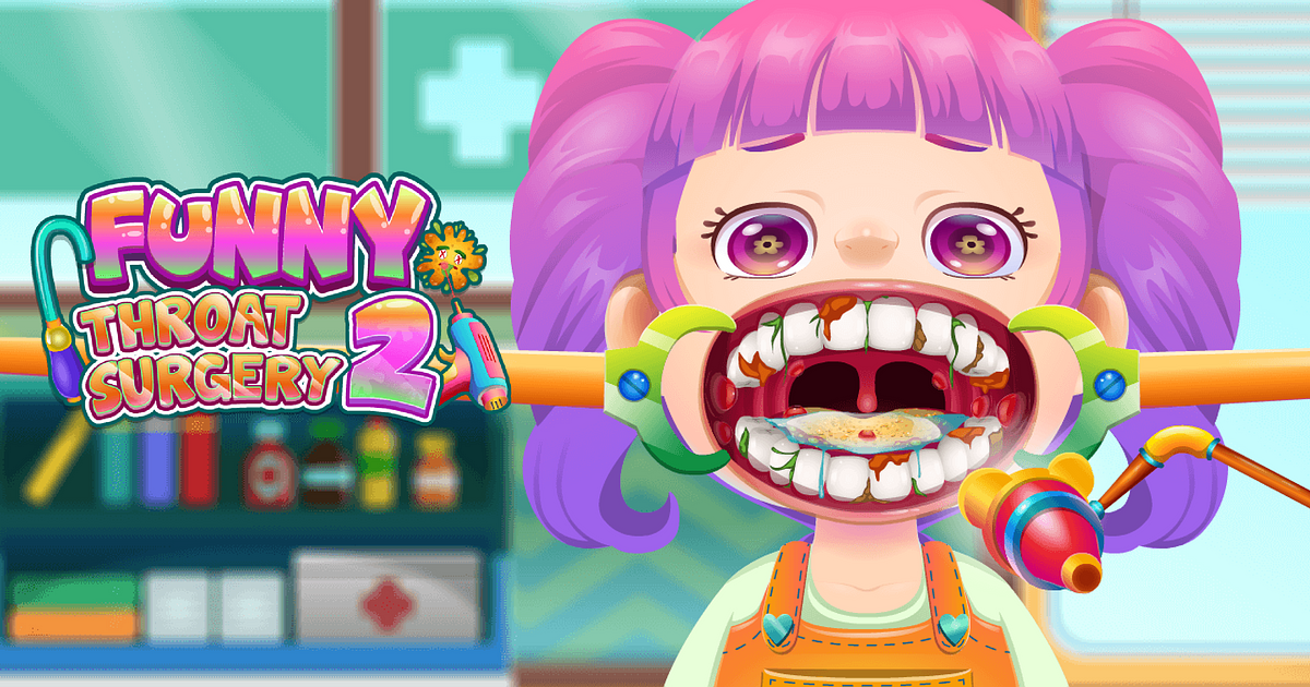 Funny Throat Surgery 2 - Free online games on Bgames.com!