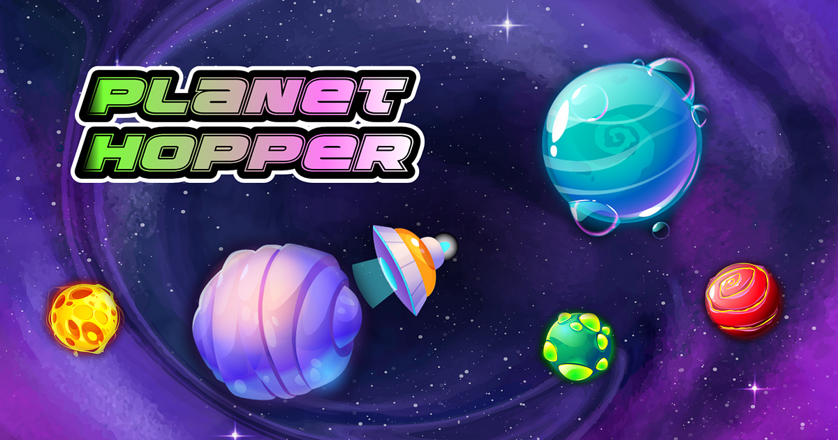 Planet Hopper - Free online games on Bgames.com!