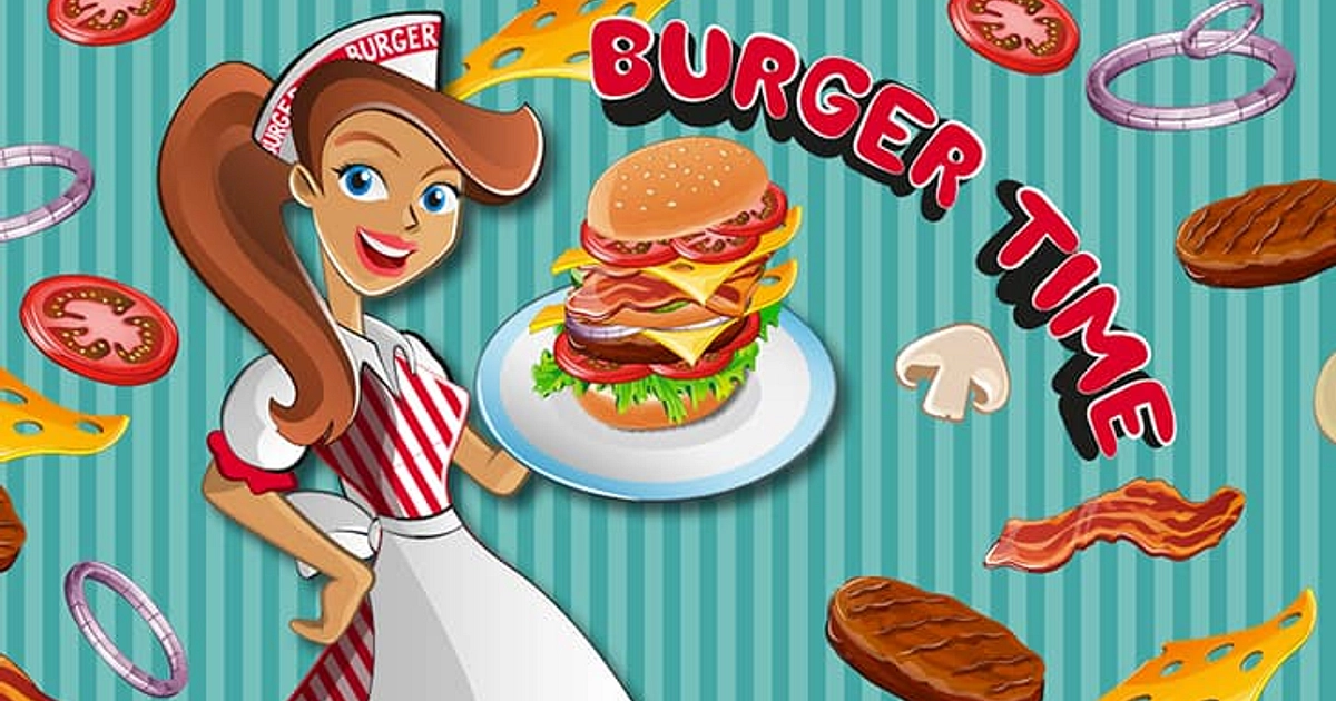 Burger Time - Free online games on Bgames.com!