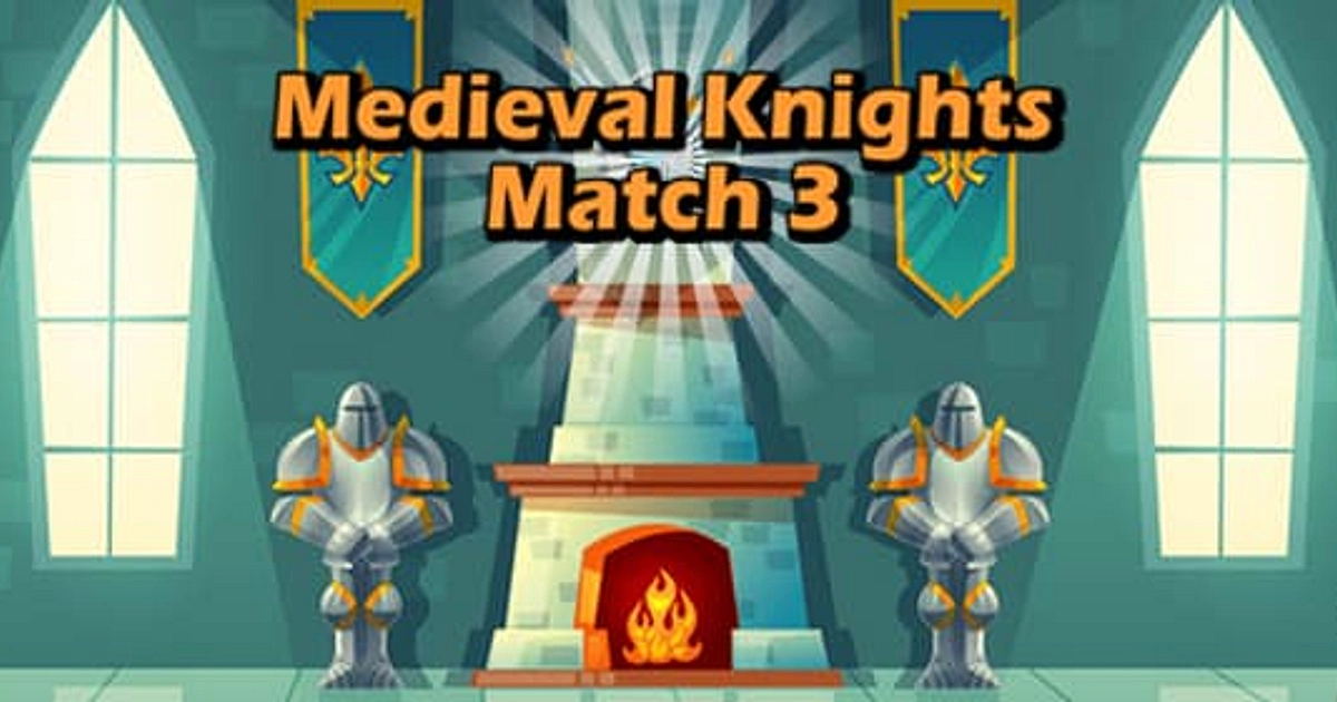 Medieval Knights Match 3 - Free online games on Bgames.com!
