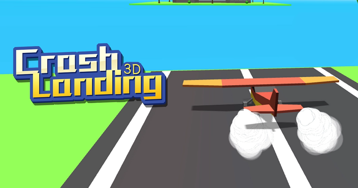 Crash Landing 3D - Free online games on Bgames.com!