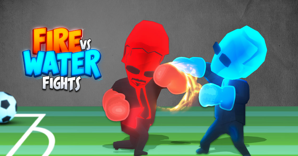 Fire vs Water Fights - Free online games on Bgames.com!