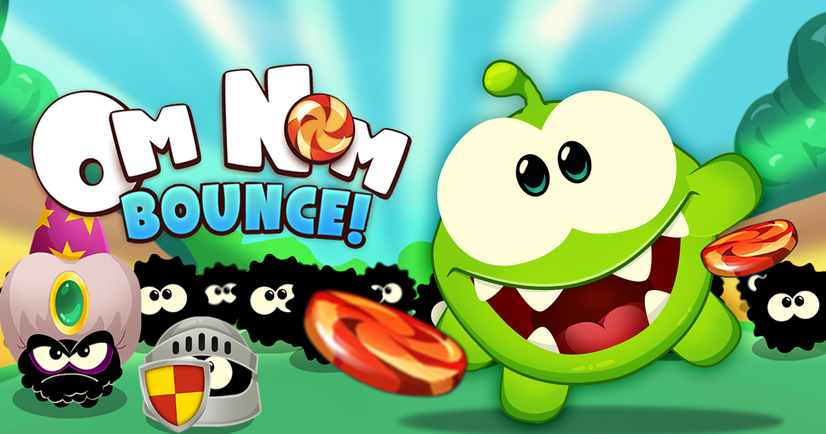 Om Nom Bounce - Free online games on Bgames.com!