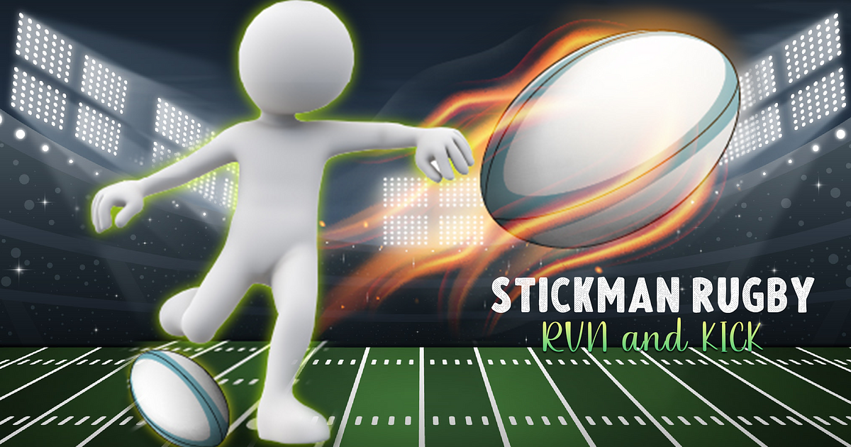 Stickman Rugby Run and Kick - Free online games on Bgames.com!