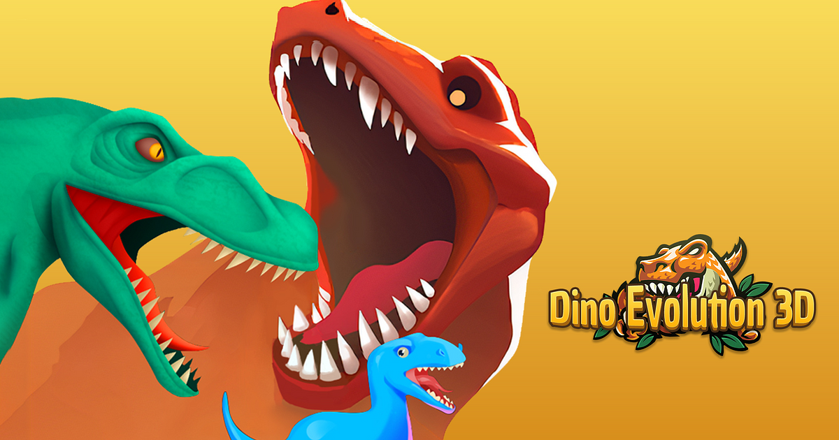 Dino Evolution 3D - Free online games on Bgames.com!
