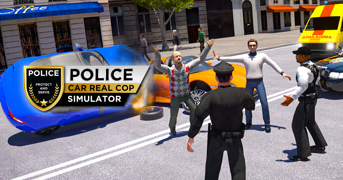 Police Car Real Cop Simulator - Free online games on Bgames.com!