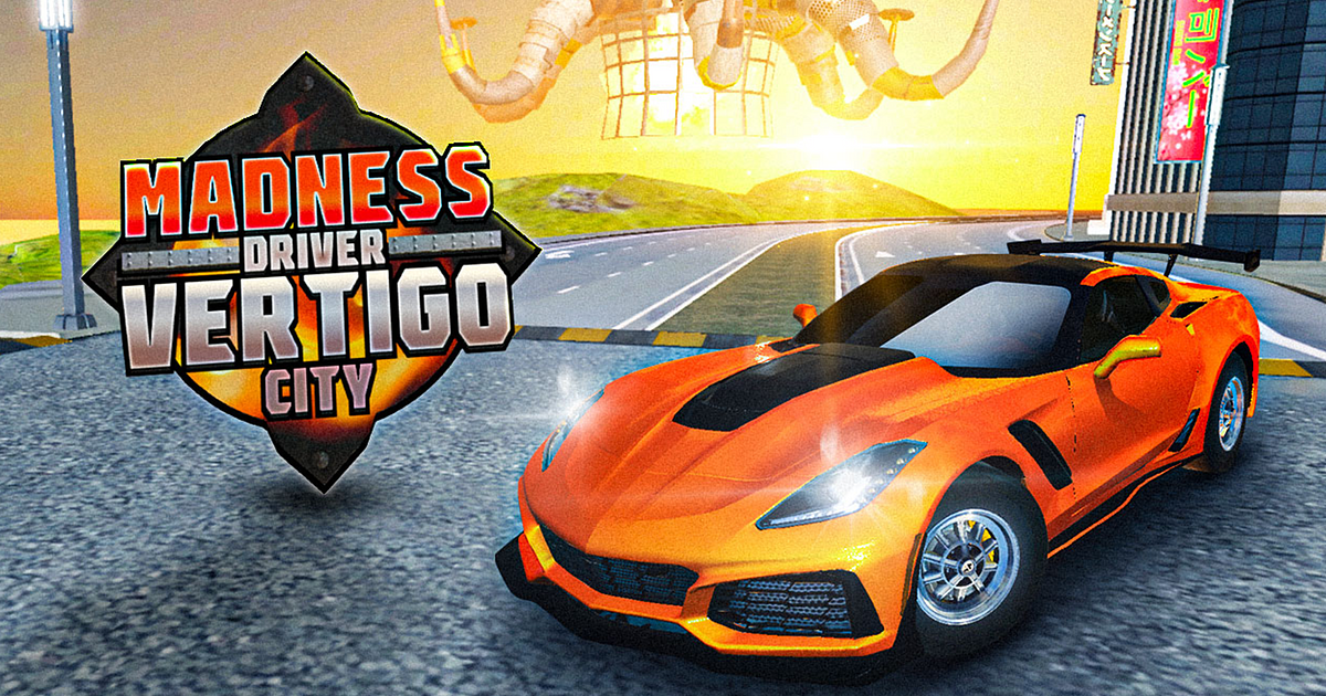 Madness Driver Vertigo City - Free online games on Bgames.com!