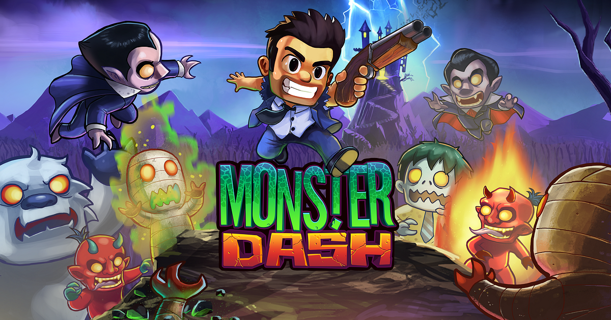Monster Dash Online - Free online games on Bgames.com!