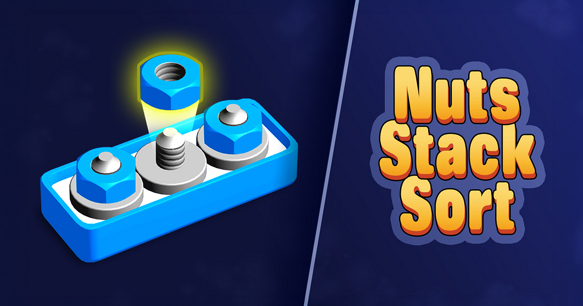 Nuts Stack Sort: Nut and Bolts - Free online games on Bgames.com!
