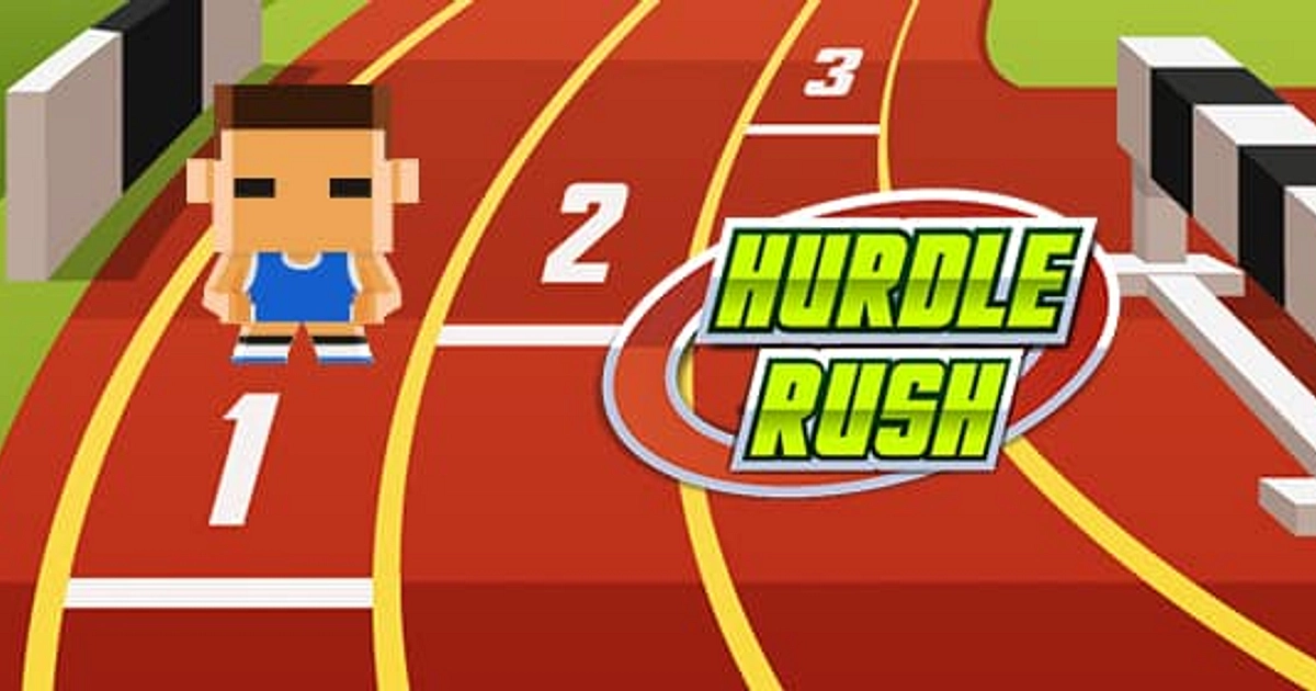 Hurdle Rush - Free online games on Bgames.com!