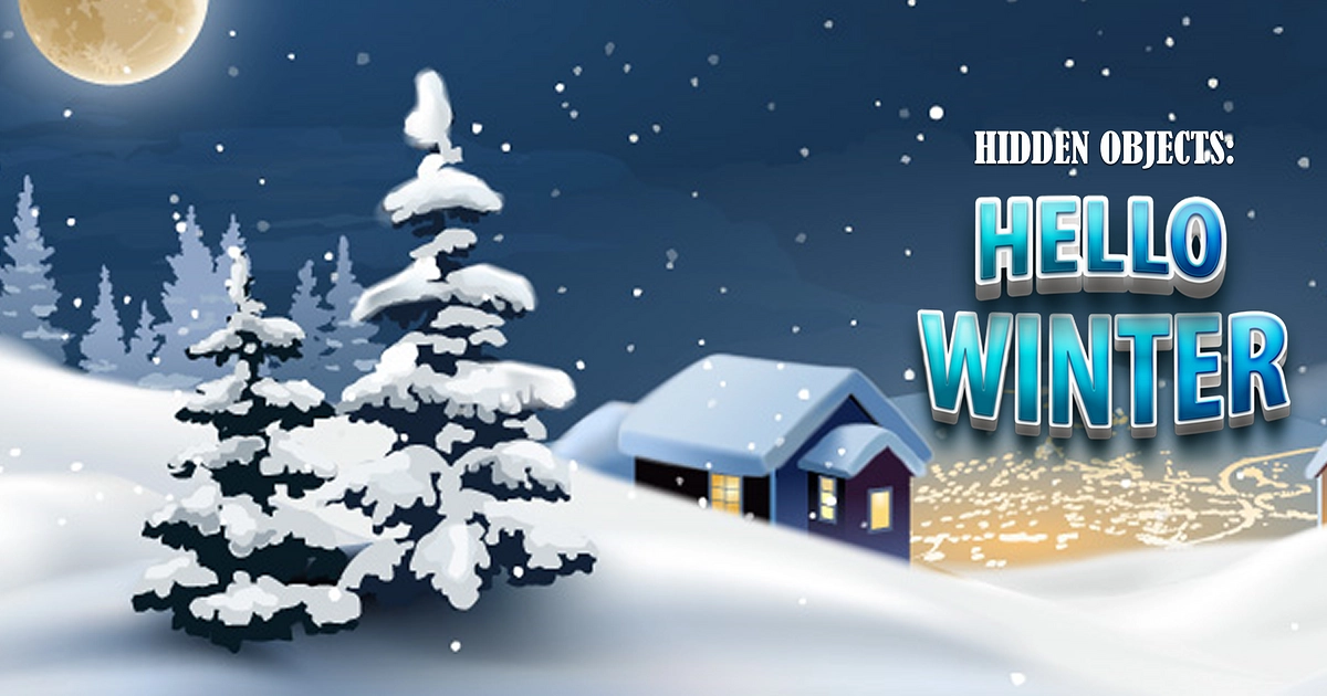 Hidden Objects Hello Winter - Free online games on Bgames.com!