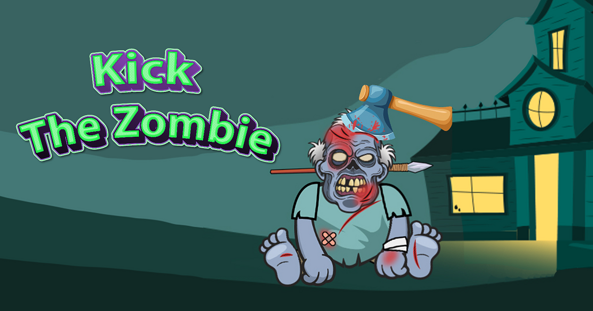 Kick The Zombie - Free online games on Bgames.com!