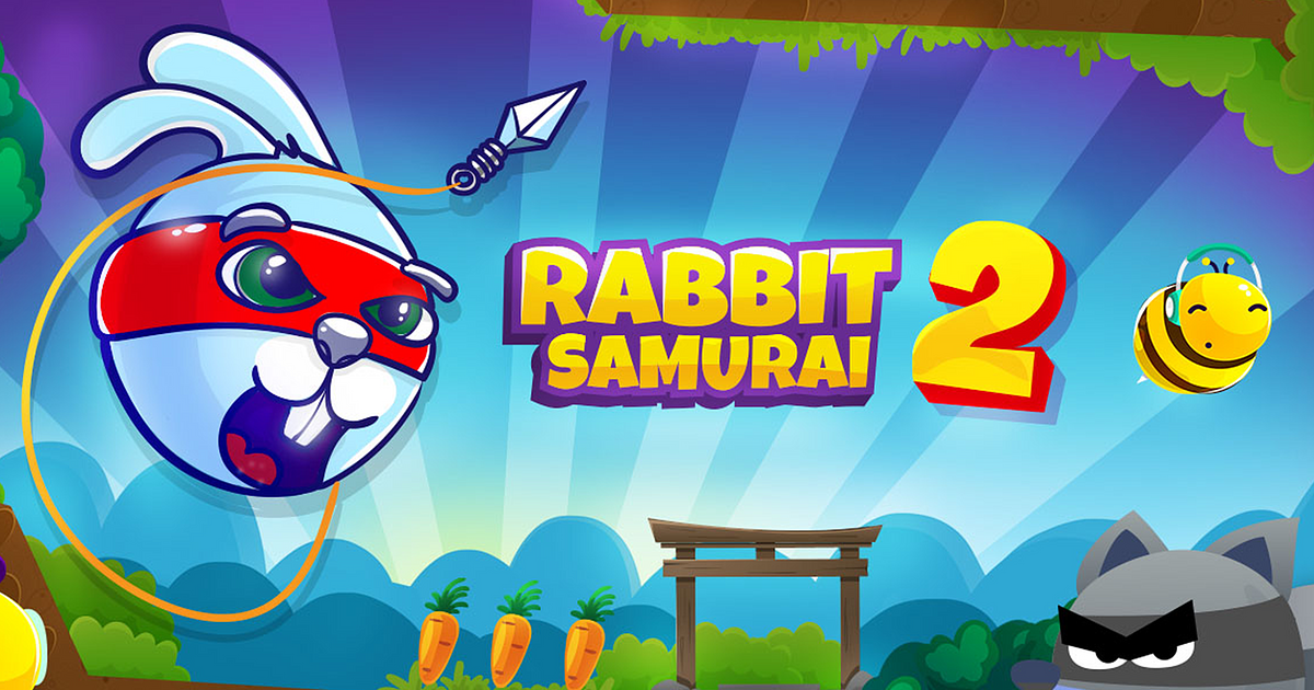 Rabbit Samurai 2 - Free online games on Bgames.com!