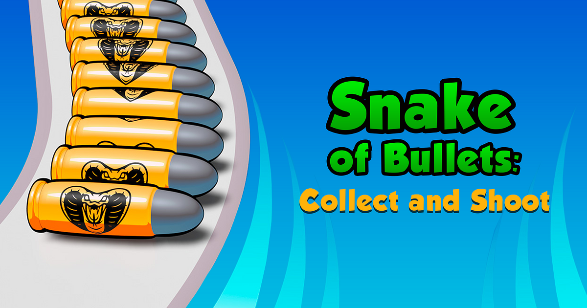 Snake of Bullets: Collect and Shoot - Free online games on Bgames.com!