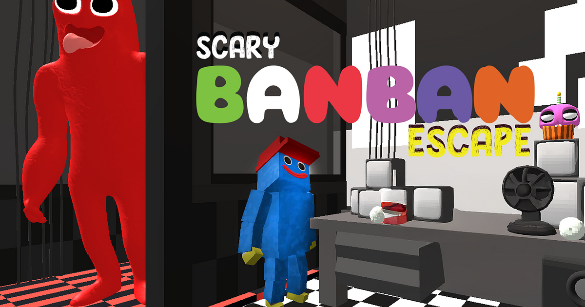 Scary BanBan Escape - Free online games on Bgames.com!