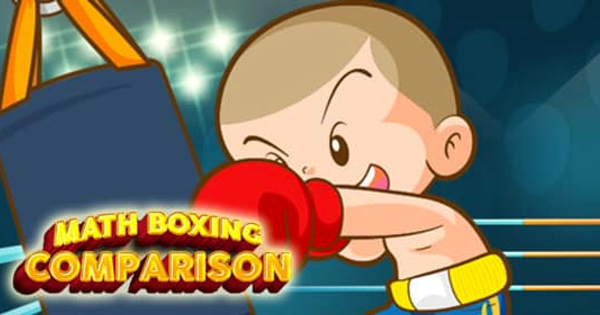 Math Boxing Comparison - Free online games on Bgames.com!