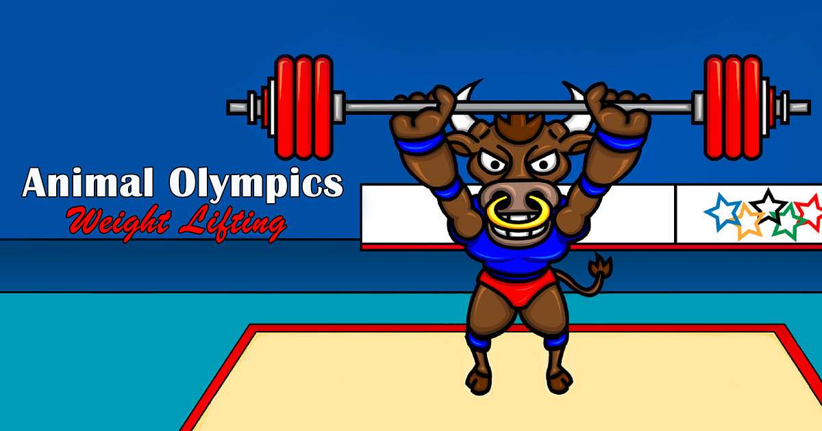 Animal Olympics - Weight Lifting - Free online games on Bgames.com!