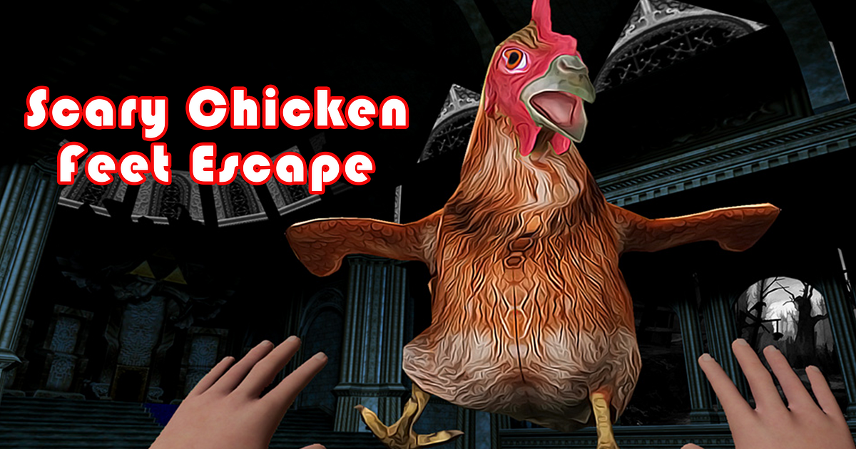 Scary Chicken Feet Escape - Free online games on Bgames.com!
