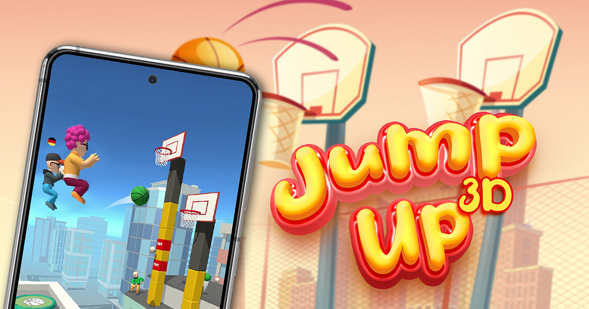Jump Up 3D: Basketball - Free online games on Bgames.com!