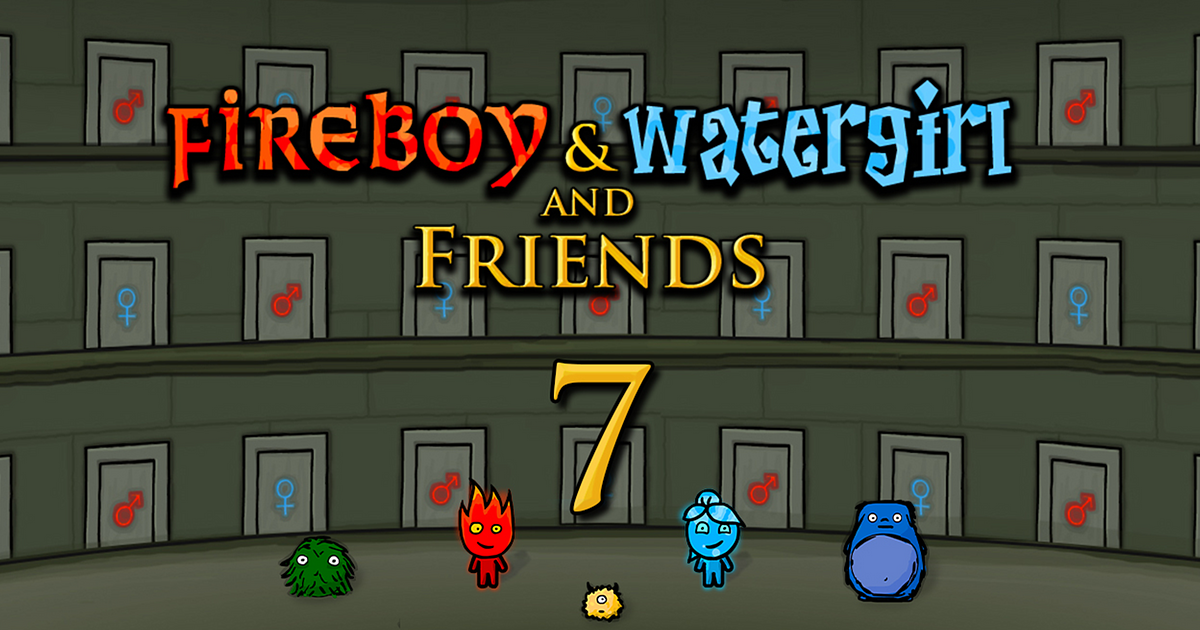 Fireboy & Watergirl 7: and Friends - Free online games on Bgames.com!