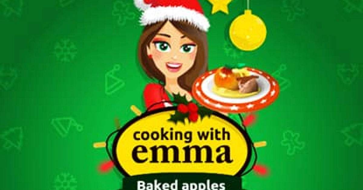 Cooking with Emma: Baked Apples - Free online games on Bgames.com!