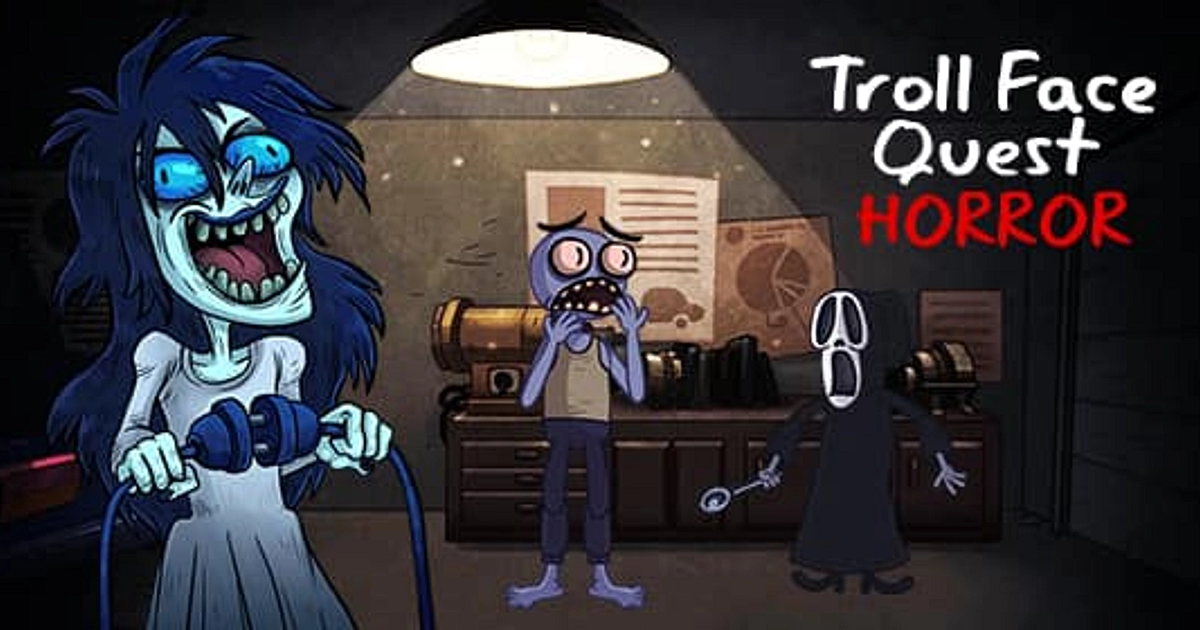 TrollFace Quest: Horror 1 - Free online games on Bgames.com!