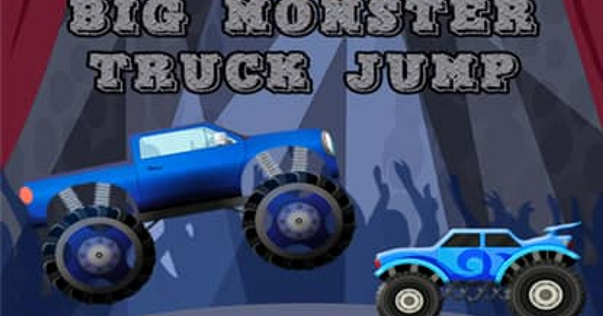 Big Monster Truck Jump - Free online games on Bgames.com!