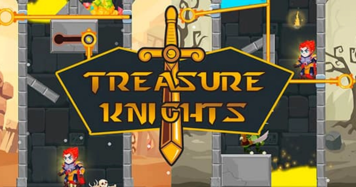 Treasure Knights - Free online games on Bgames.com!